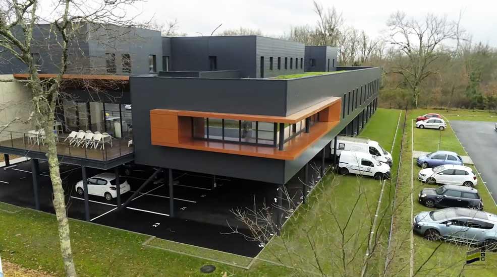 Siège social de la société Samsic à Mérignac (33). - AGC Contractant